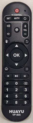 Купить Пульт универсальный для смарт приставок Huayu VP-005, цена 135 ₴ — Prom.ua (ID#1894076649)