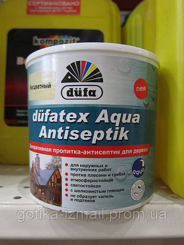 Просочення-антисептик Dufa для дерева горіх 0,75 л, ціна: 254 ₴, купити на Prom.ua