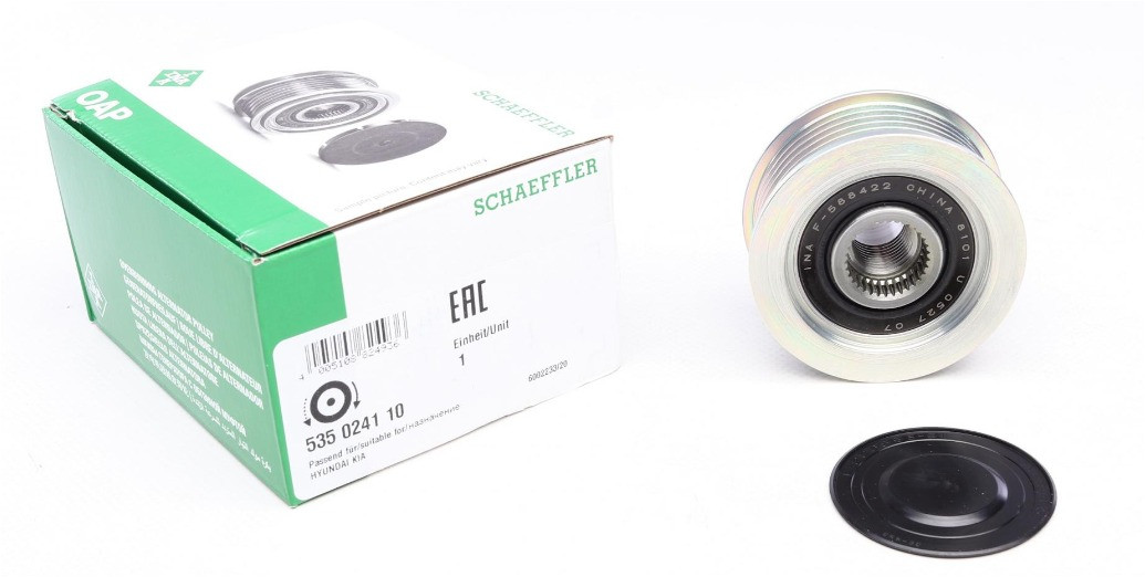 Шкив Генератора Hyundai Santa Fe II 2.2 CRDi 06-12 535 0241 10 — в ...