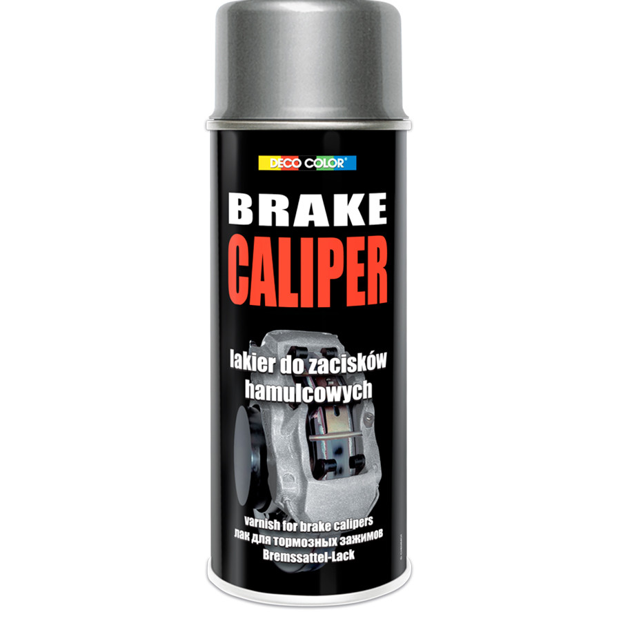 Аерозольна фарба для гальмівних супортів DecoColor, срібний, 400ml ...