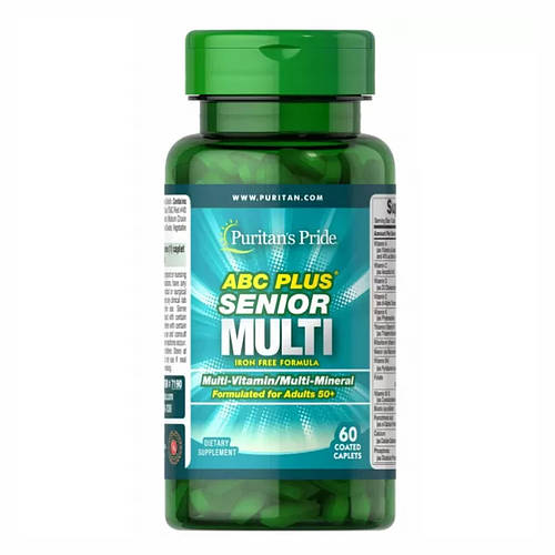 Купить ABC Plus® Senior Multivitamin Multi-Mineral Formula - 60 Caplets ...