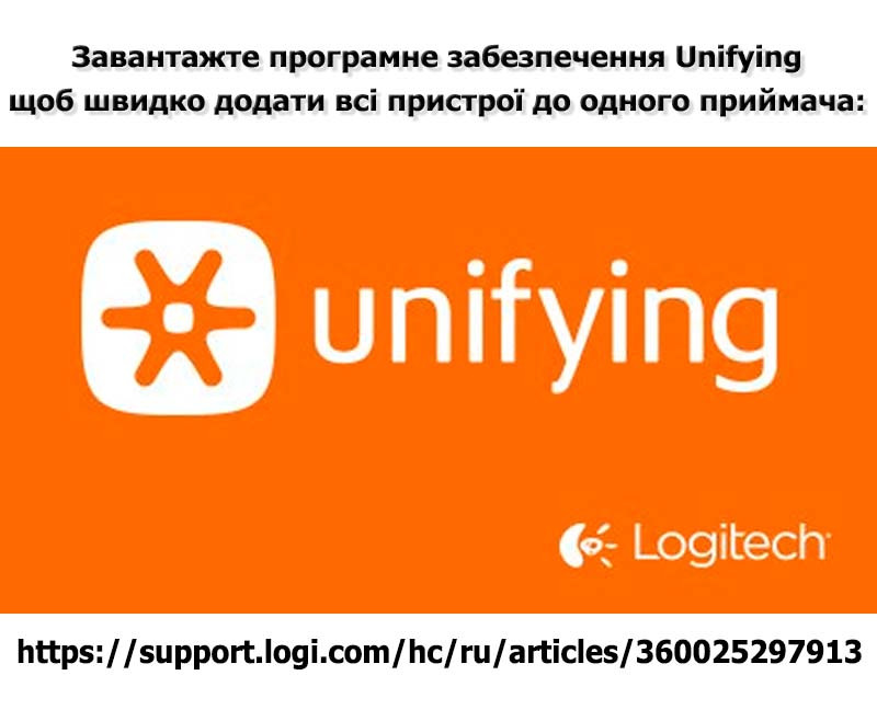 Приемник Logitech Unifying U0008 Ресивер адаптер для мыши Logitech с
