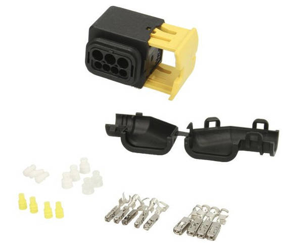 Разъем-штекер фонаря 7 PIN HDSCS на MERCEDES ACTROS 0265451526 [HERTH ...