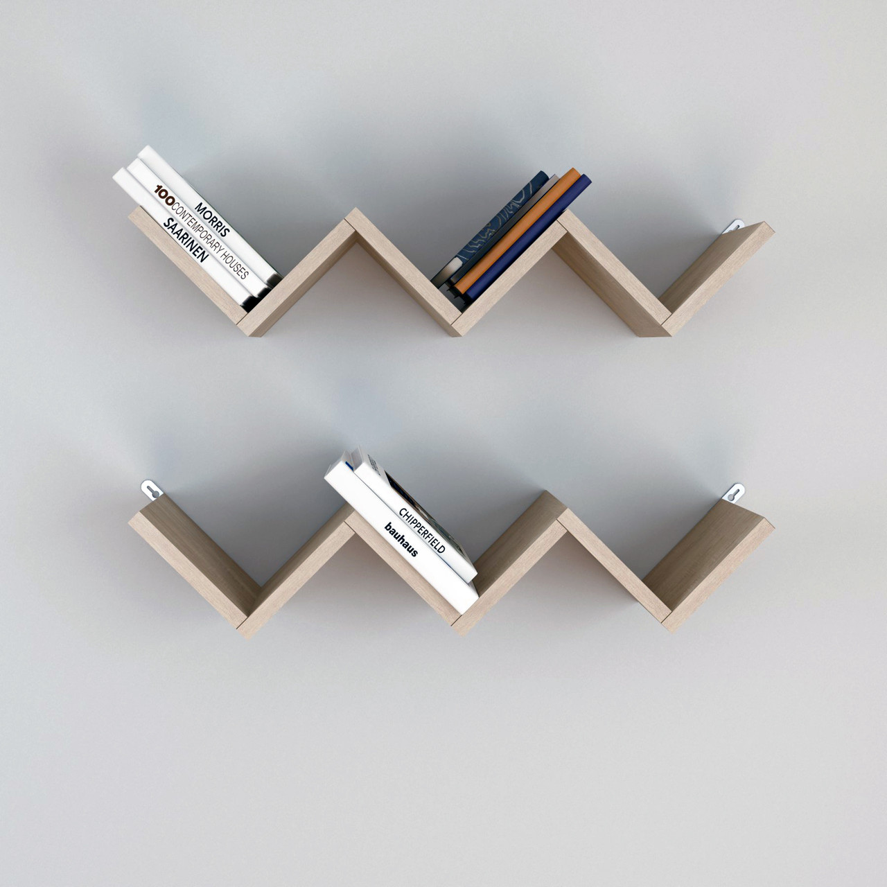 Поличка навісна Oslo полиця для книг полиця в офіс спальню 2 шт Id 1895635887 цена 559