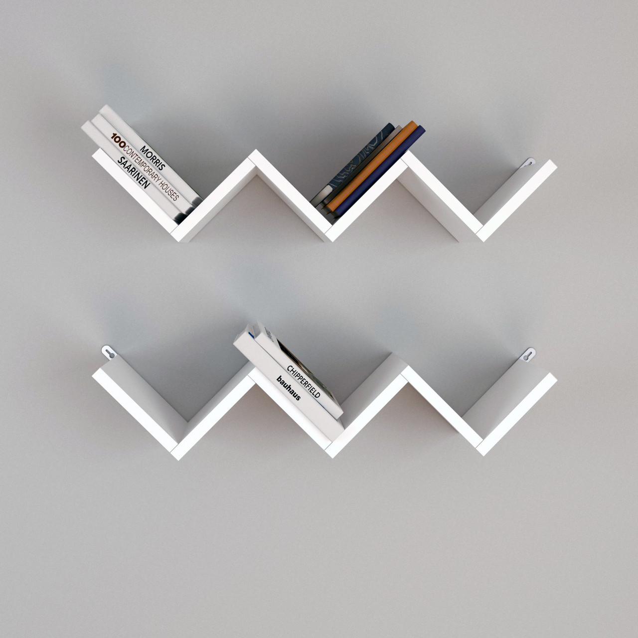 Поличка навісна Oslo полиця для книг полиця в офіс спальню 2 шт ціна 559 ₴ купити на