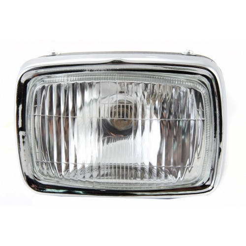 Фара мото в сборе Дельта, ALPHA большая квадратная в сборе УД. (ID ...