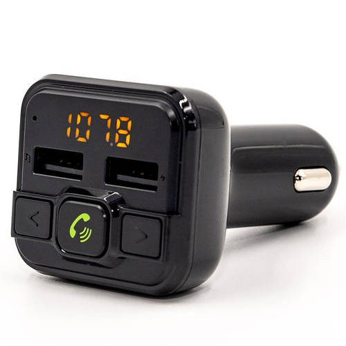 Купить FM модулятор (трансмиттер) FM 12-24v Bluetooth (БЛЮТУЗ) V4.2, 2 ...