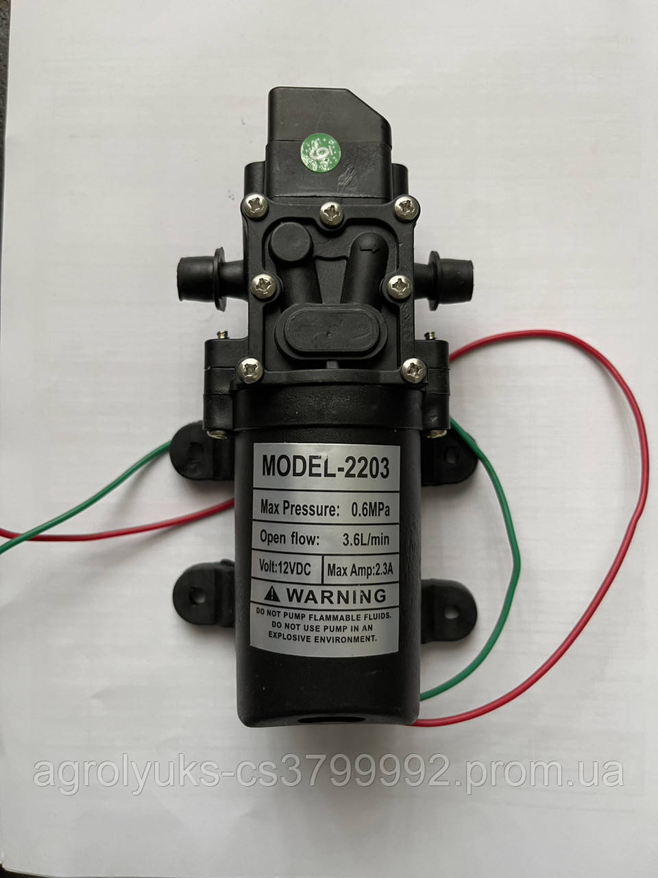 Купить Мембранний електро насос обприскувача, цена 600 ₴ — Prom.ua (ID ...
