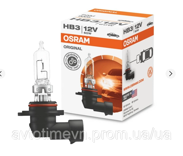 Галогенна лампа Osram Original HB3A 60 W 12 V 9005XS (1 шт.) (ID ...