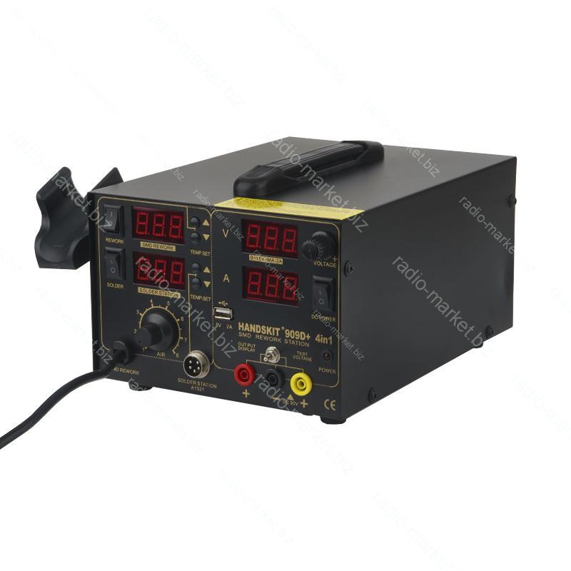 Паяльна станція HandsKit 909D+ з лабораторним блоком живлення (ID ...