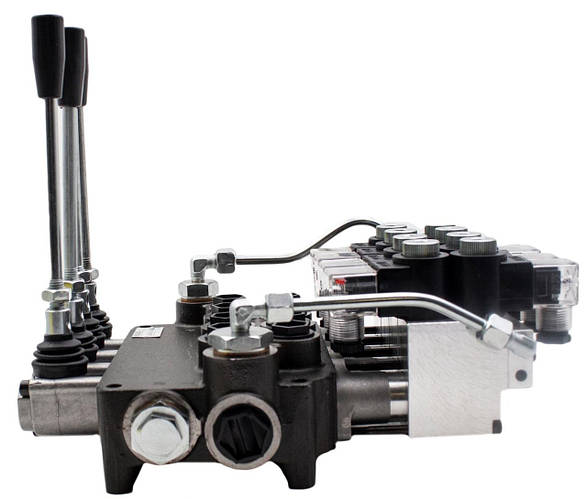 Гідророзпоідльник 4P80 EHOR, з ручним керуванням та електричним ...