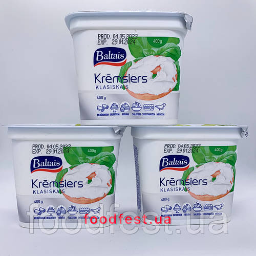 Крем-сыр Baltais 17,8% классический, 400 гр (ID#1894313357), цена: 125 ...