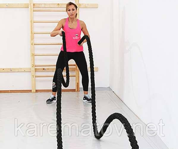 Купить Suples Battle Rope-Snake Trainer 2 / 45 футов без рукава (19 ...