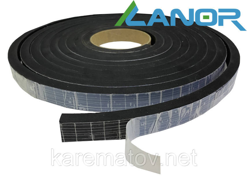 Купить Лента EPDM уплотнительная самоклеящаяся армированная 5x25ммx10м ...