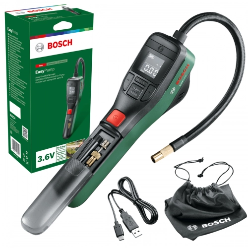 Аккумуляторный насос Bosch EasyPump 3,6 В портативный компрессор для ...