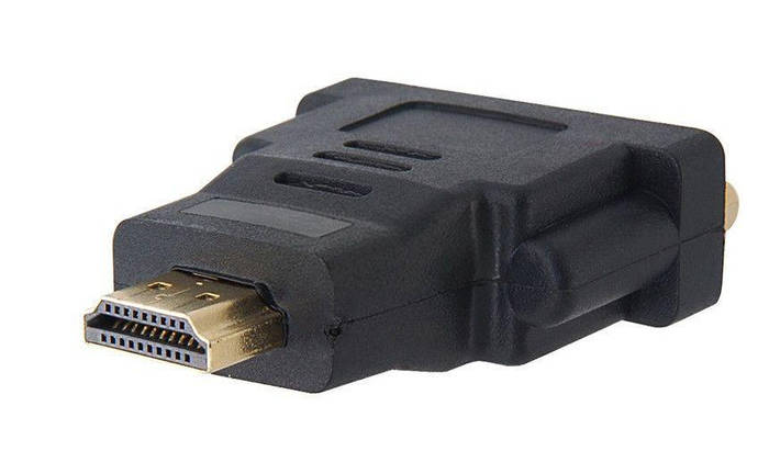 Купить HDMI 19 Pin Male to DVI-I (24+1) Female переходник адаптер для ...