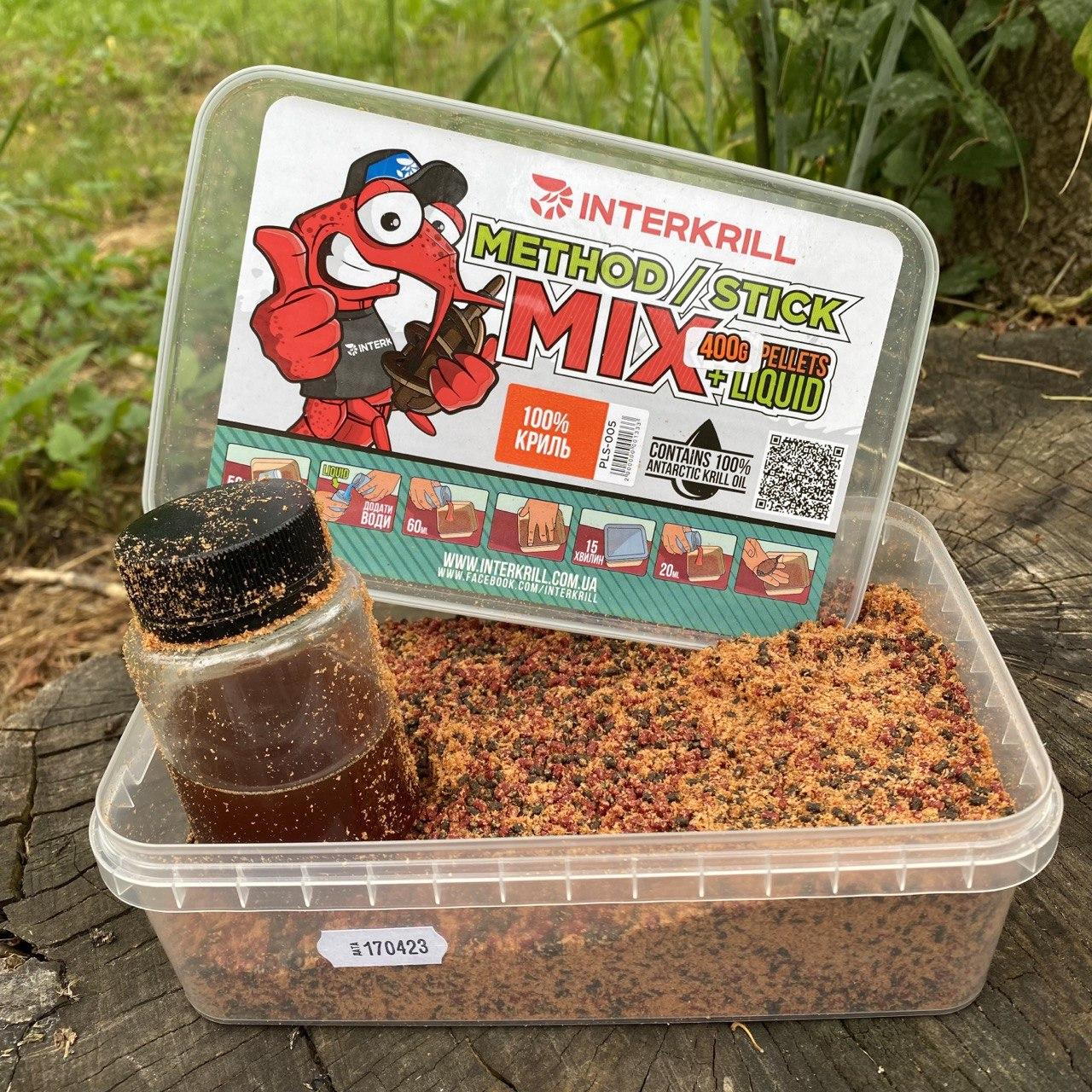 Купить Флет метод Стик Микс / Flat Method Mix Stick Mix Interkrill - Криль 100%, 400 г, цена 155 ...