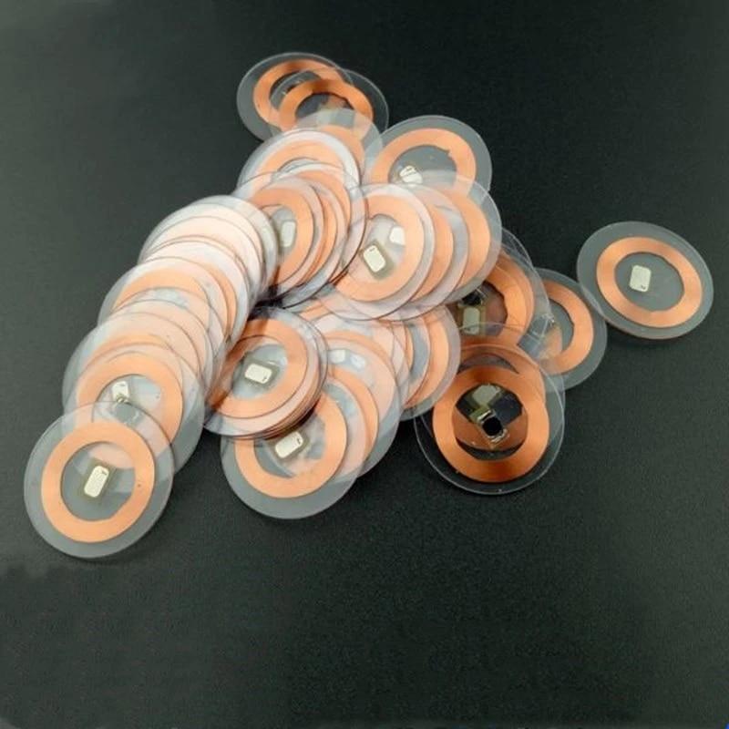Мітка RFID 125KHz ID T5577 1.2 mm або 0.3 mm прозора перезаписувана (ID ...