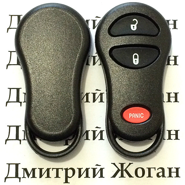 Корпус пульта Dodge (Додж) 2 кнопки + 1 (panic) (ID#80210531), цена ...