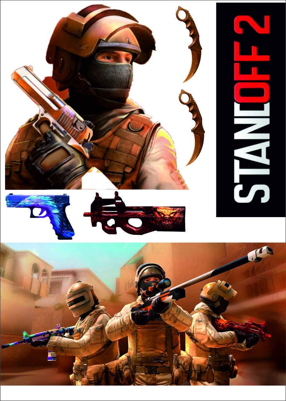 Купить Вафельная или сахарная картинка Standoff Стендоф 14 цена 45 ₴ — Prom Ua Id 1898205879