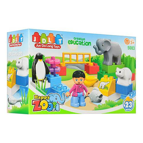 Купить Конструктор JDLT зоопарк 23 крупные детали (JDLT 5083), цена 449 ₴ — Prom.ua (ID#1898280417)