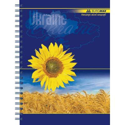 Купить Блокнот Buromax spiral side, А5, 96sheets, UKRAINE (assorted ...