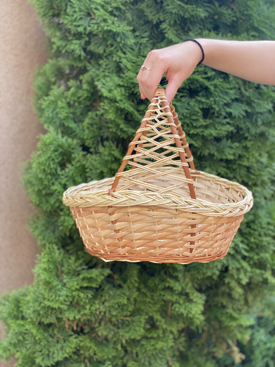 Корзина плетеная из лозы. Арт:4071: продажа, цена в Хусте. Корзины ...