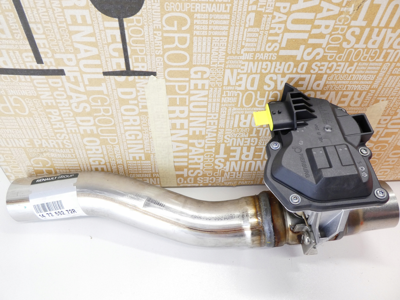 Купити 147253272R, Випускна труба з заслонкою EGR Renault Megane 3 ...