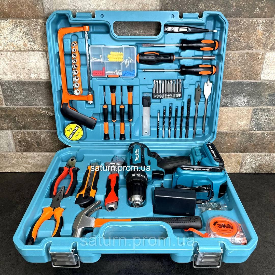 Шуруповерты для Гипсокартона Makita (24V/ 5Ah) с Набор Инструментов ...