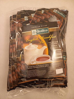 Чай "Qualitea" Англійський Сніданок 100 пакетів (ID#1460149788), цена ...