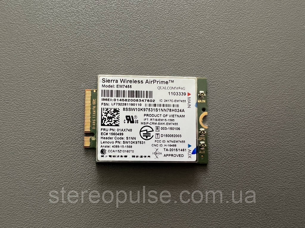 Купити Модем 4G LTE Sierra Wireless Airprime EM7455 Cat.6 Original ...