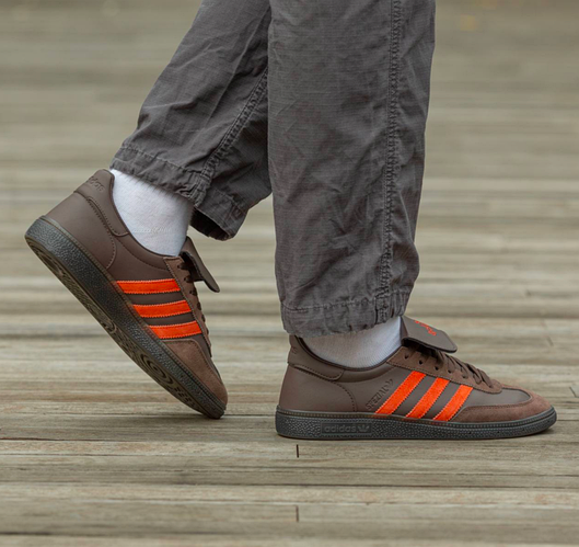 Кроссовки мужские Adidas Spezial темно-коричневые, Адидас Спешил ...