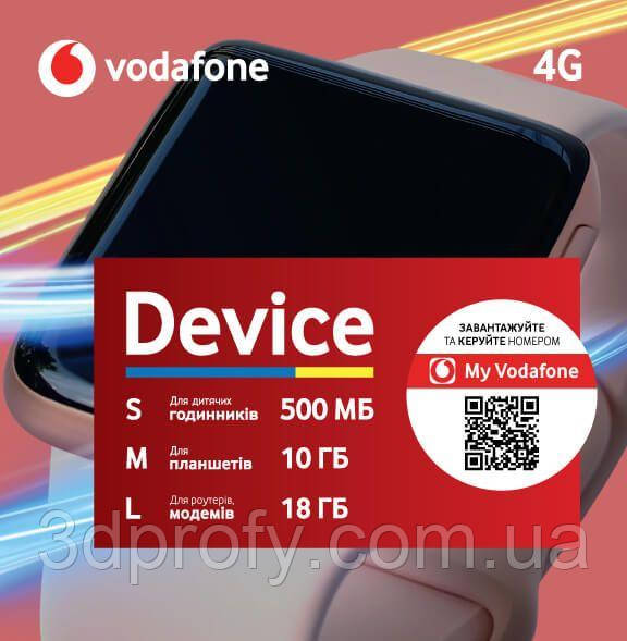 Стартовые пакеты Vodafone Device для 4G/3G роутеров и модемов (ID ...