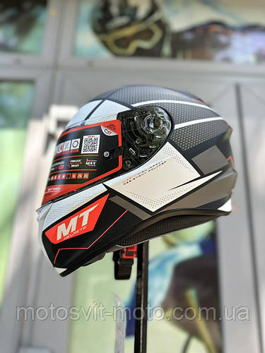 Мотошлем MT TARGO Podium B0 Matt Pearl White (ID#1899713695), ціна ...