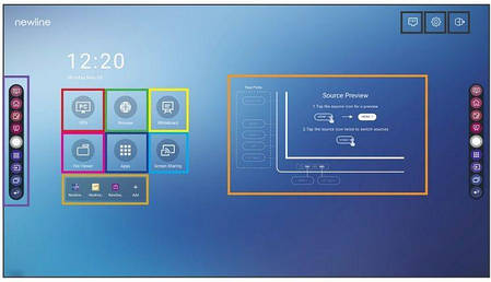 Интерактивная панель NEWLINE TT-6521Q Lyra: представляем в магазине IP ...