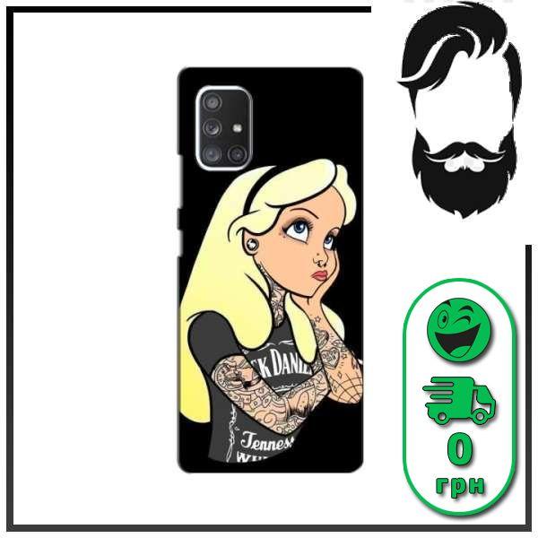 Samsung Galaxy A72 ЧехолДевушка в тату / Чехлы модные Самсунг Галакси ...
