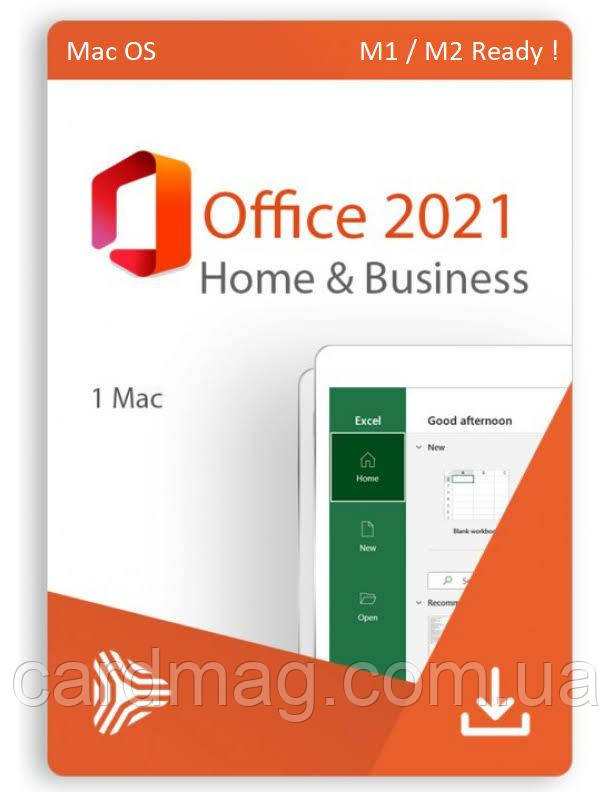 Купить Microsoft Office 2021: для Дома и Бизнеса для Mac OS, цена 960 ...