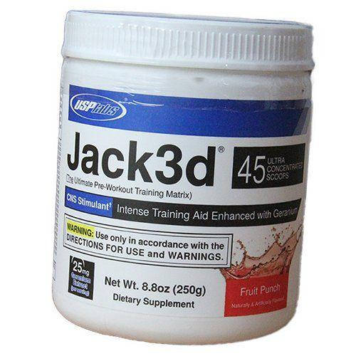 Купить Предтренировочный комплекс, Jack3d, USP Labs 250г Фруктовый пунш ...