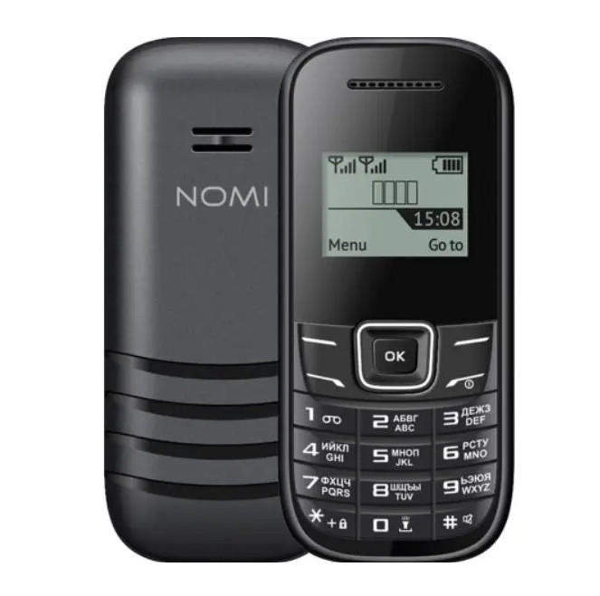 Кнопочний телефон Nomi i144m Black (ID#1816590834), цена: 615 ₴, купити ...