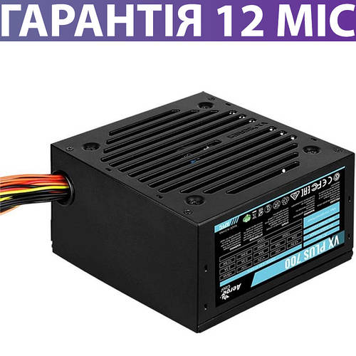 Блок питания для ПК 700W Aerocool VX 700 Plus, игровой с кабелями 6 ...