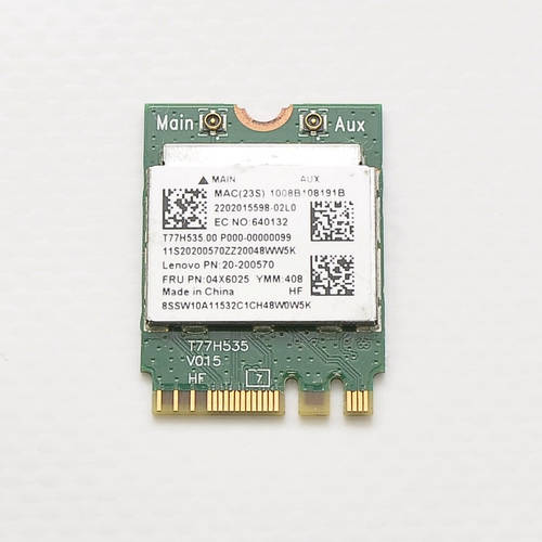 Купить Wi-Fi модуль Realtek 8723BE RTL8723BE 04X6025 20-200570, цена ...