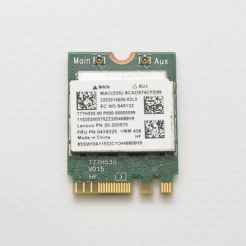 Купить Wi-Fi модуль Realtek 8723BE RTL8723BE 04X6025 20-200570 №2, цена ...