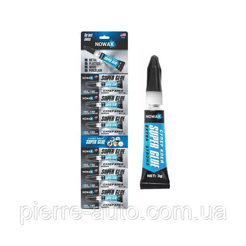 Купить Супер-клей Extra Strong 3г (компл) NOWAX ( ) NX49209-NOWAX, цена ...