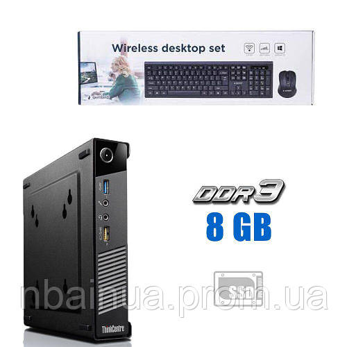 Купить Неттоп Lenovo ThinkCentre M73 USFF / Core i3-4130T (2(4) ядра по ...