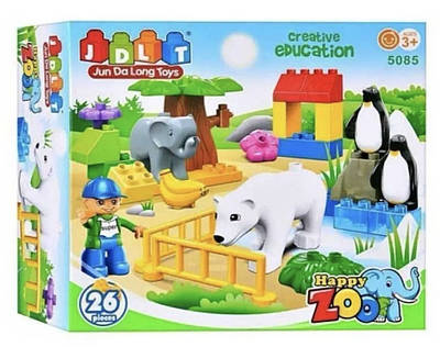 Конструктор JDLT Зоопарк 72 детали (5029), цена: 618 ₴, купить на Prom.ua