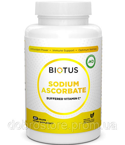 Купить Витамин C Biotus Sodium Ascorbate 227 g 181 servings BIO-530227 ...