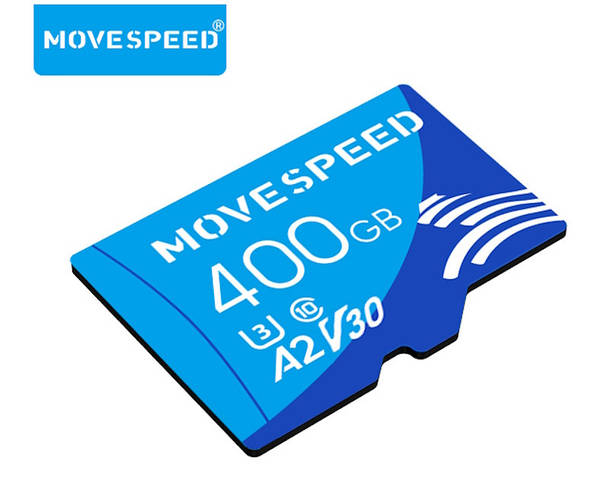 Купити Карта пам'яті MOVESPEED 400GB MicroSD U3 4K V30 A2, ціна 880 ₴ - Prom.ua (ID# 1901310270)