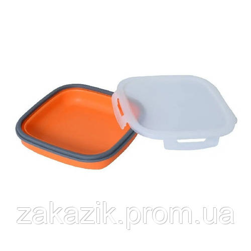 Купить Контейнер для еды силиконовый Tiross TS-1413 складной Orange ZZ ...