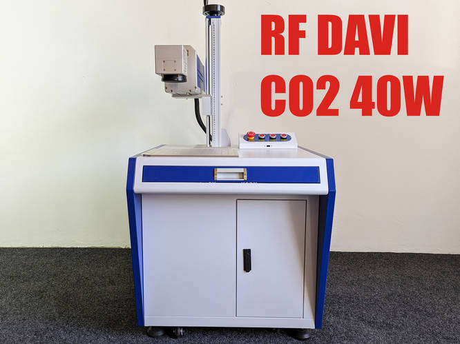 Лазерний станок TR-40-CO2 RF Davi CO2 40W 150х150 (Робоче місце) (ID ...
