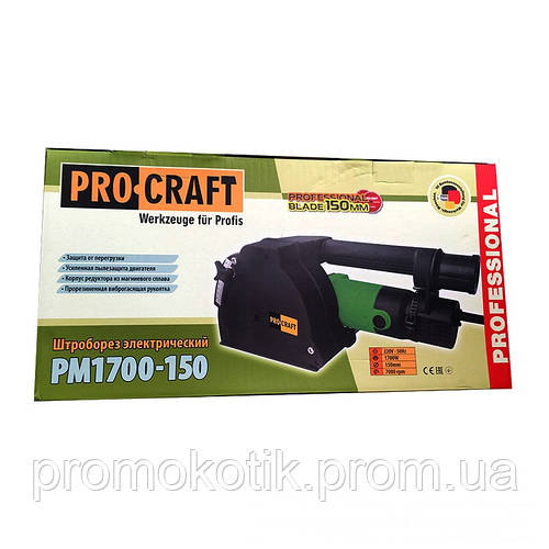 Купить Штроборез ProCraft PM-1700-150 + кейс 197687725 PK, код: 1754637 ...